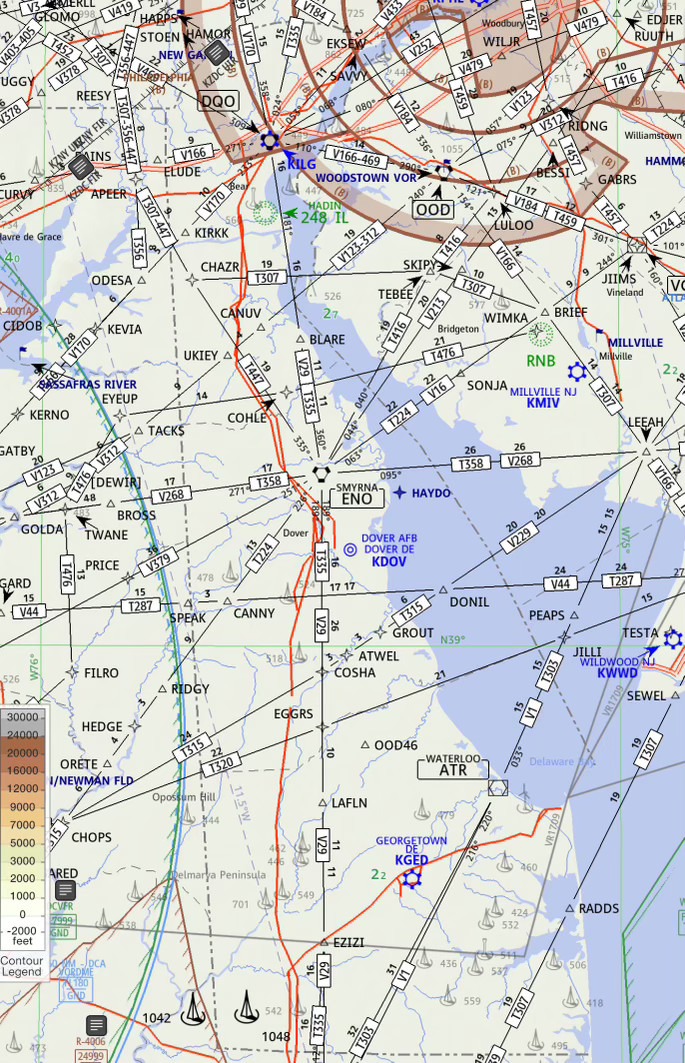 Delaware Airport Map - Delaware Maps
